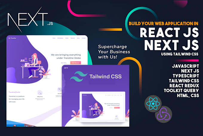 Create Your Web App In React Js Or Next Js Using Tailwind Css By Rizwan