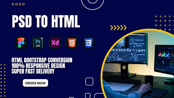 Convert Figma To Html Psd To Html Adobexd To Html Css And