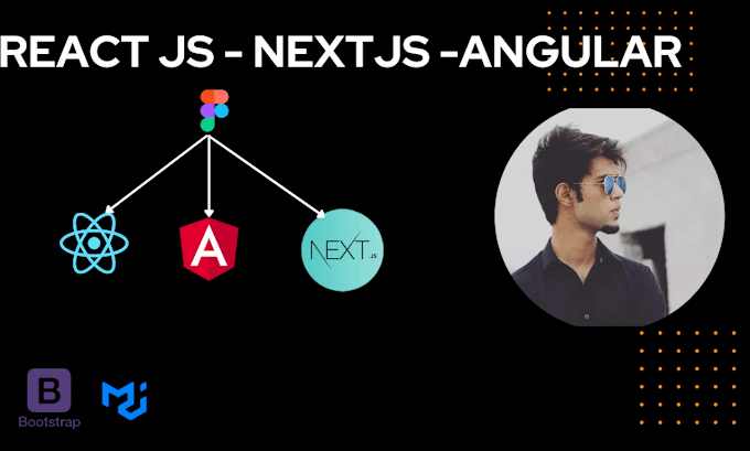 Convert Figma To React Next Js Angular By Moosa12 Fiverr