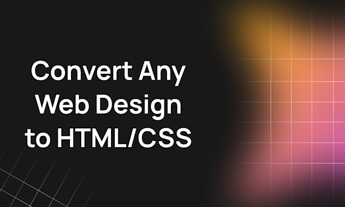 Convert Figma File To Html Css By Nadanagoudi Fiverr