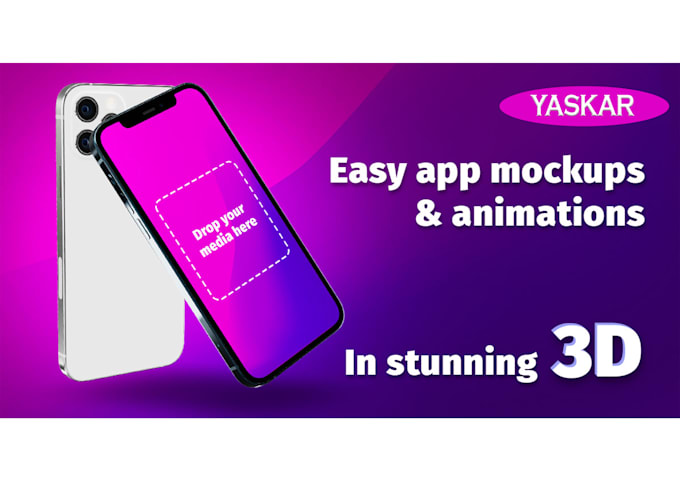3d Animated Mockup Videos By Yaka369 Fiverr