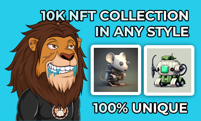 Create A Successful Nft Art Collection In Any Style By Adamdorogi Fiverr