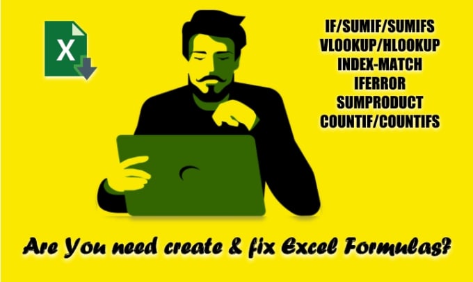 Help You Create And Fix Excel Formulas By Oleh 63 Fiverr