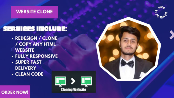 Clone Copy Or Duplicate Any Website Using Html Css Bootstrap By