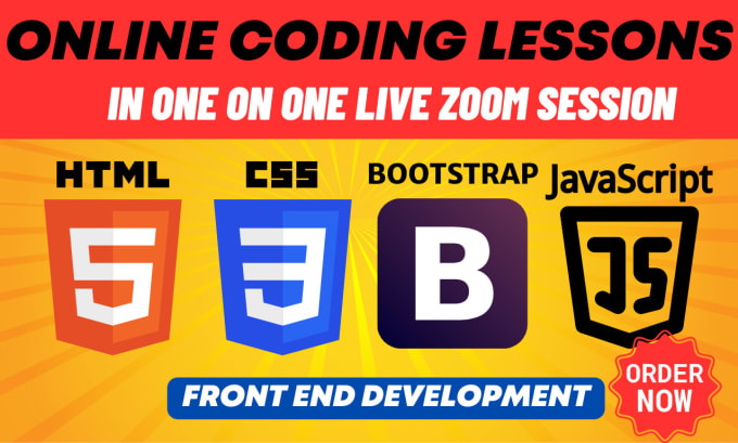 Teach You Html Css Javascript Online Coding Lessons By Hammad Akmal