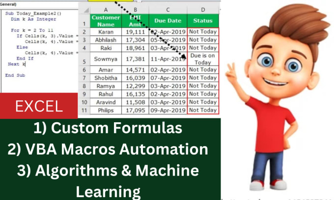 Data Processing Formulas Macros Ms And Automate Microsoft Excel Vba
