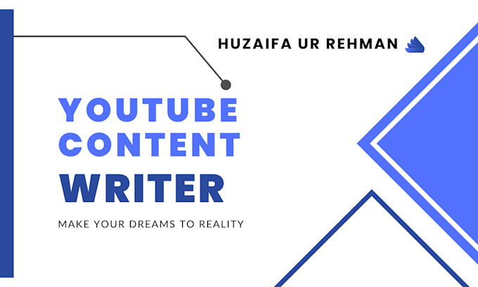 Youtube Description Content Writer By Huzaifaurrehman Fiverr