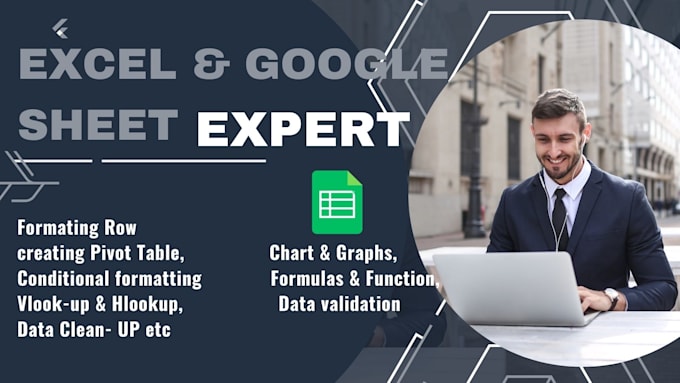 Create Professional Excel Charts Graphs Pivot Tables And Data Entry