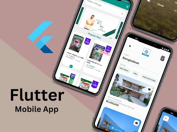 Develop Mobile And Web Apps Using Flutter By Rakibul 25 Fiverr