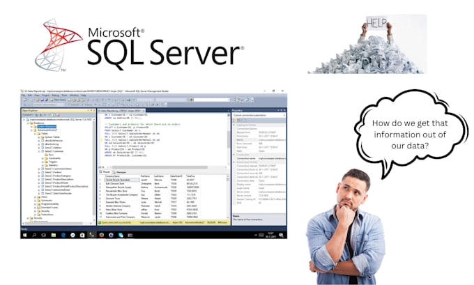 Create Or Troubleshoot Tsql Queries By Ryans Fiverr