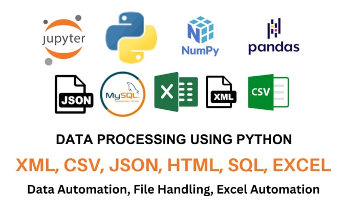 Automate Your Excel Csv Xml Json Tasks Using Python Scrapy By