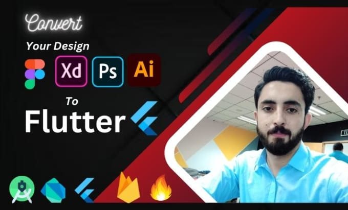 Be Flutter Developer Convert Figma R Xd File To Flutter App By