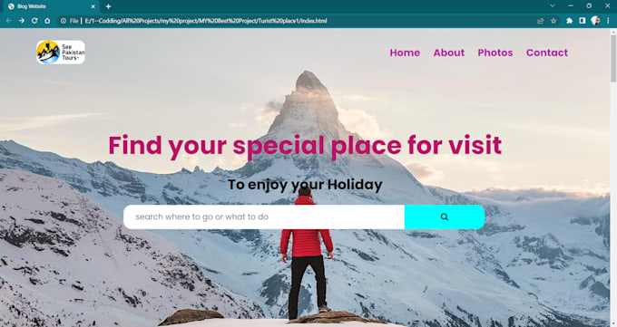 Creat Responsive Websites In Html Css Javascript React Nodejs Nextjs By