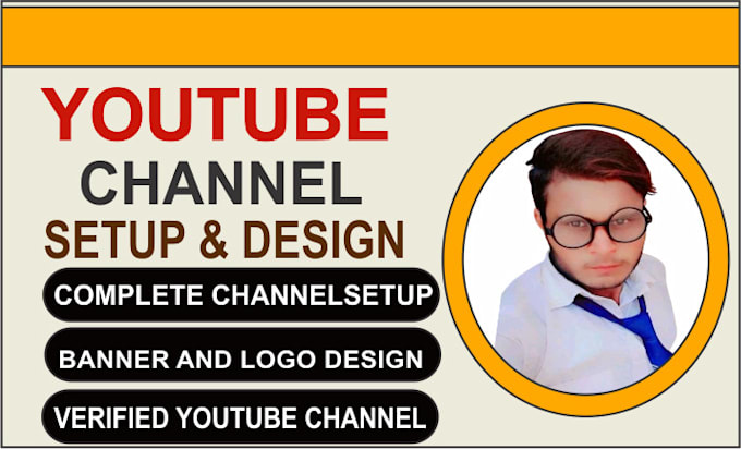 Create Setup Design And Optimize Youtube Channel By Waqas Dataentry