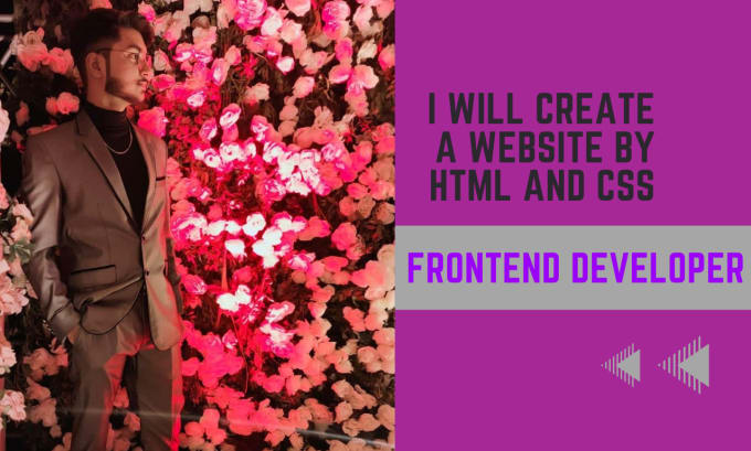 Be Your Frontend Web Developer In Html Css Javascript Bootstrap By