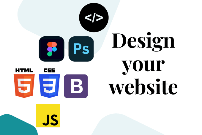 Design Landing Page From Scratch By Using Html Css Bootstrap Javascript