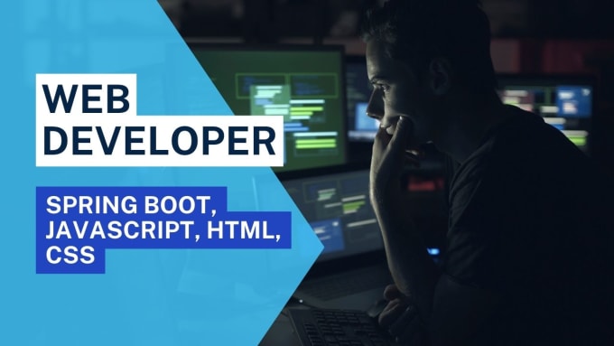Develop Spring Boot Javascript Html Css Mern And Bug Fixing By