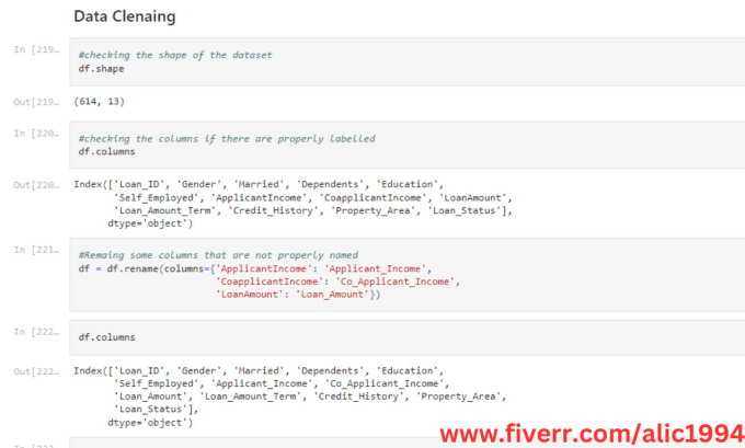 Python Data Cleaning Data Processing In Jupyter Notebook Using Pandas