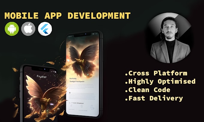 Develop Android Ios Applications Using Flutter By Muteeabdullah Fiverr