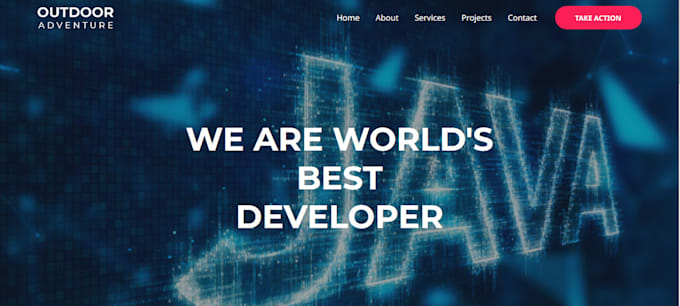 Expert Front End Developer Using Html Css Javascripts And Bootstrap By