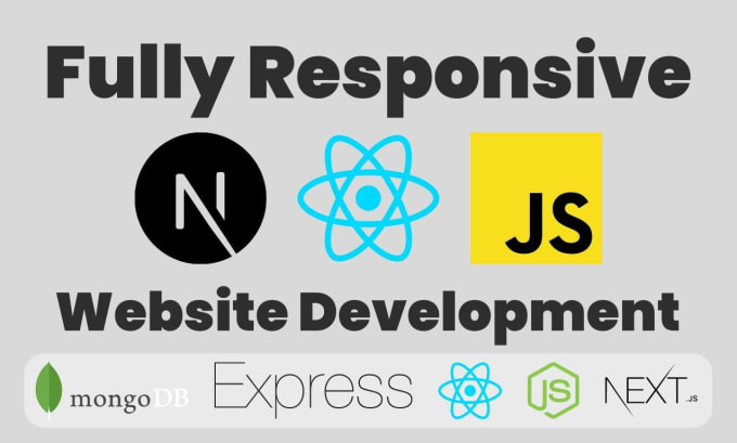 Develop Custom Website Web App In Reactjs Nextjs Nodejs And Mern Stack