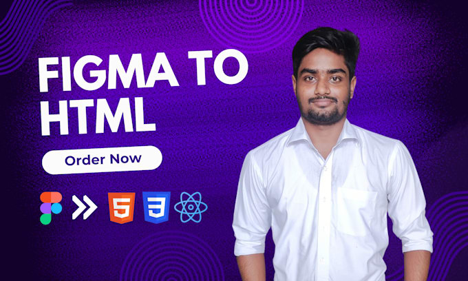 Convert Your Figma To React Figma To Html Psd To Html By Web Thirsty Fiverr