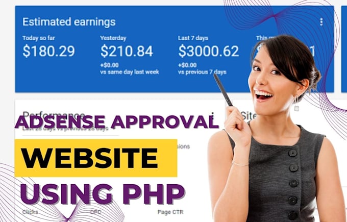 Create Adsense Approval Website Using Php By Fourfindesigner Fiverr