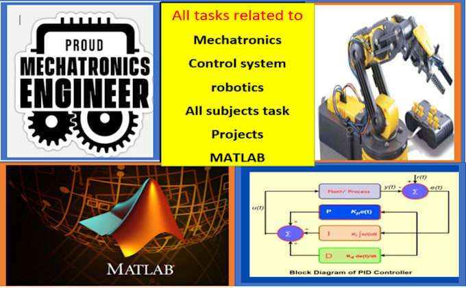 Do Mechatronics Engineering Projects Matlab Control Sytem And Robotics