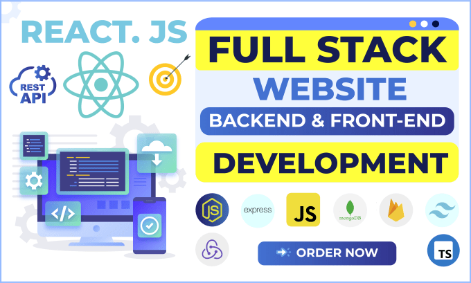 Do Web Development In Mern Stack React Js Node Js Frontend And Backend