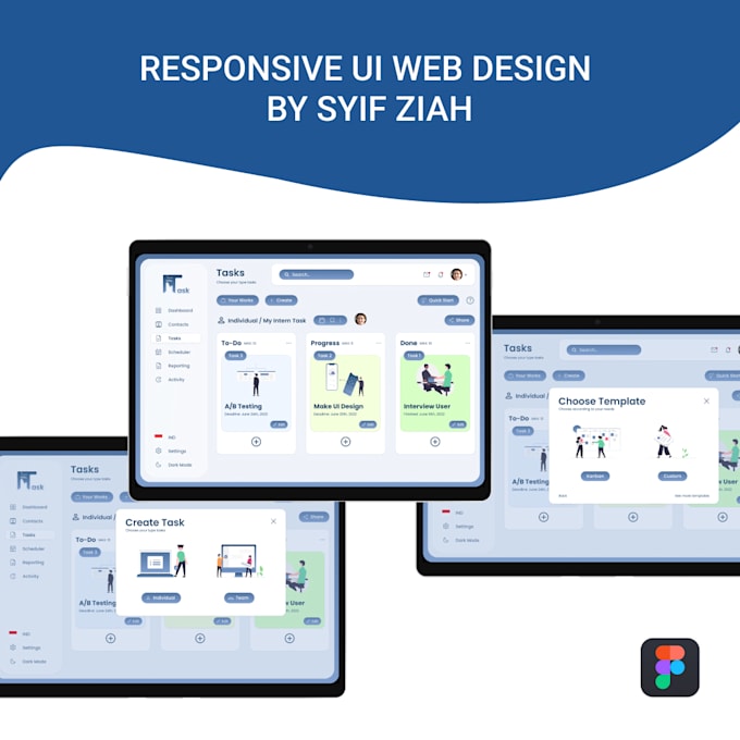 Create Responsive Web Ui Design By Syifziah Fiverr