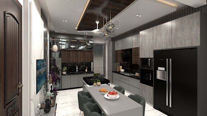 Design An Interior Space By Humna Umer Fiverr