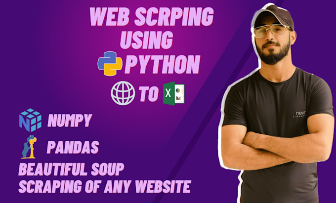 Do Web Scraping Using Python Beautiful Soup By Moon Dev Fiverr