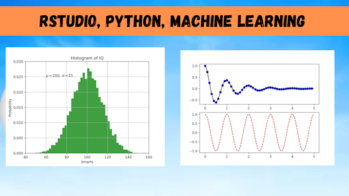 Use Rstudio And Python For Statistics Probability And Machine
