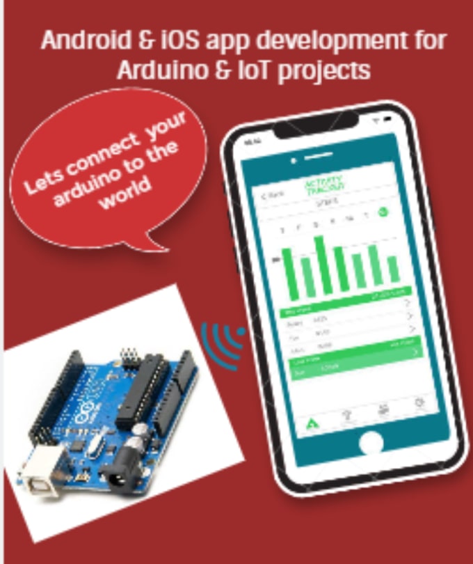 Develop Android And Ios App For Arduino And Iot Projects By