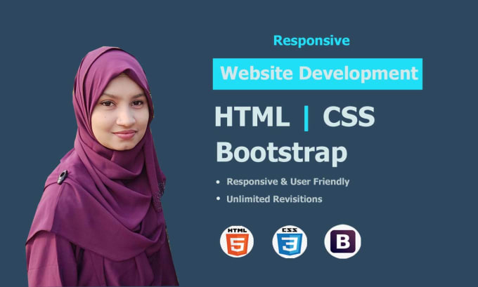 Do Your Frontend Web Development In Html5 Css Bootstrap5 By Web Dev