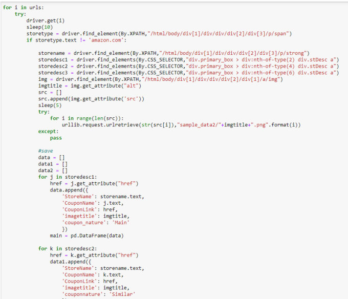 Do Web Scraping Python Scripts Web Automation And Automated Testing