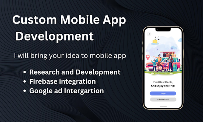 Do Mobile Apps Development For Android And Ios Using Flutter By