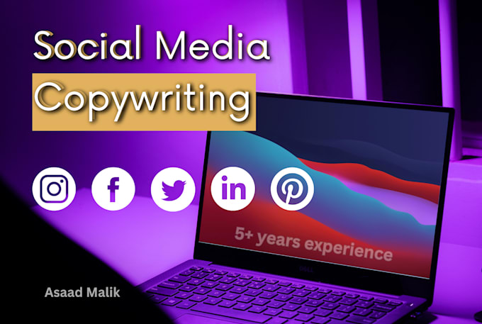 Write Engaging Social Media Copywriting By Asaad Malik Fiverr