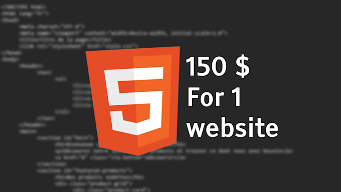 Create Your Website With Html And Css By Leopload Fiverr