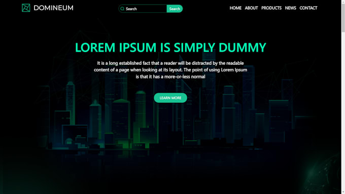 Build Websites Html Css Javascript React Js By Rishabh Fiverr