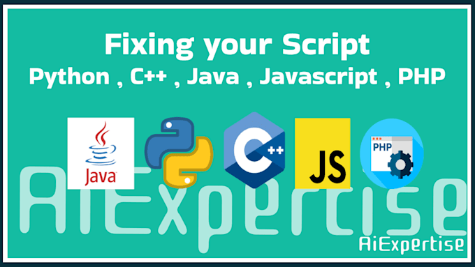 Fix Your Python Java C Cpp Javascript Php Script By