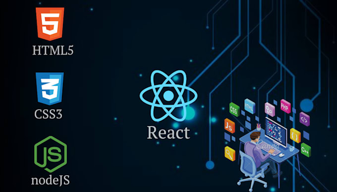 Develop Professional Web Applications Using React And Nodejs By Talhaadeveloper Fiverr