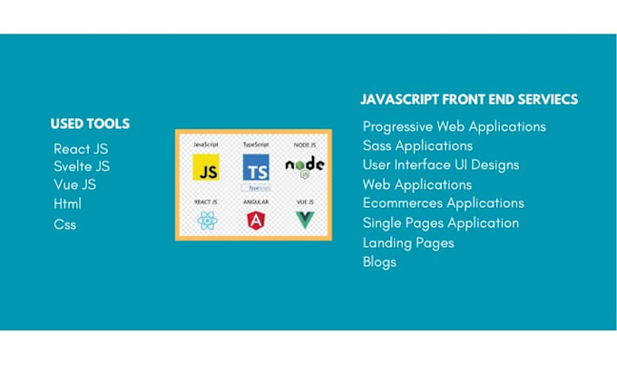 Create Custom Vuejs React And Svelte Web Applications For You By