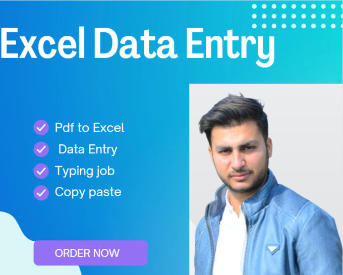 Do Excel Data Entry Convert Pdf To Excel Copy Paste Typing And Write