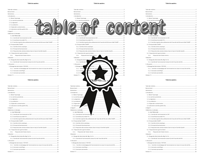 Create A Clickable Table Of Content Of Ms Word Pdf Document By