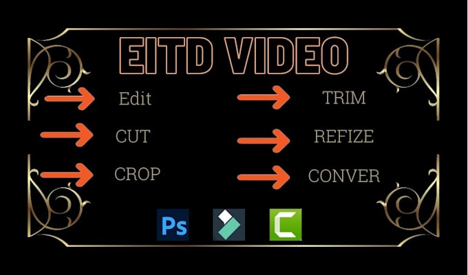 Edit Split Merge Convert Crop Compress Or Do Video Editing By
