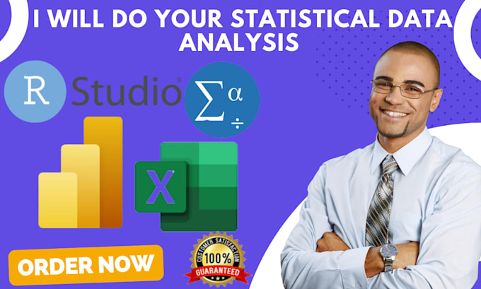 Do Your Statistical Data Analysis Using Spss Power Bi Excel R Studio