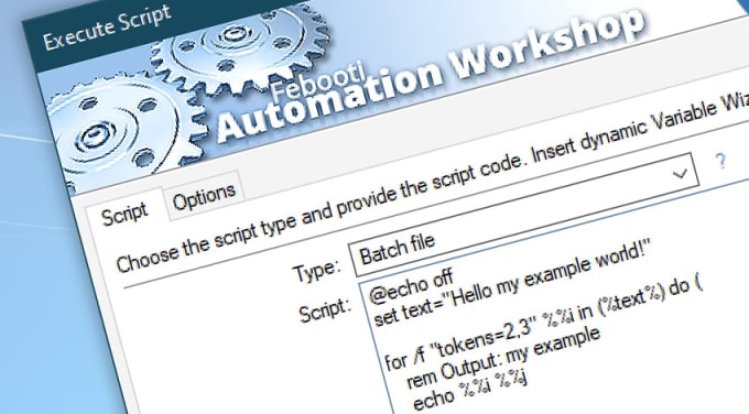 Write A Custom Windows Batch Script Aka Batch File By Dzevaddj Fiverr