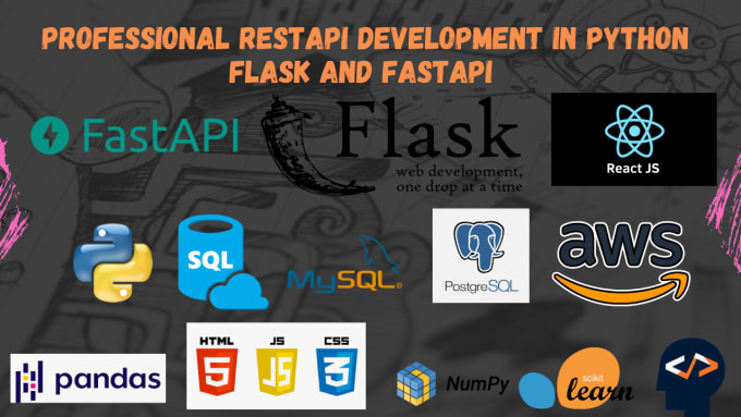Develop Restapi Web App In Django Flask And Fastapi Python By Jilani7