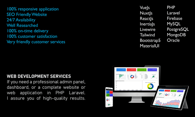 Do Php Laravel Vuejs Nuxt Reactjs Website For You By Samssjubair